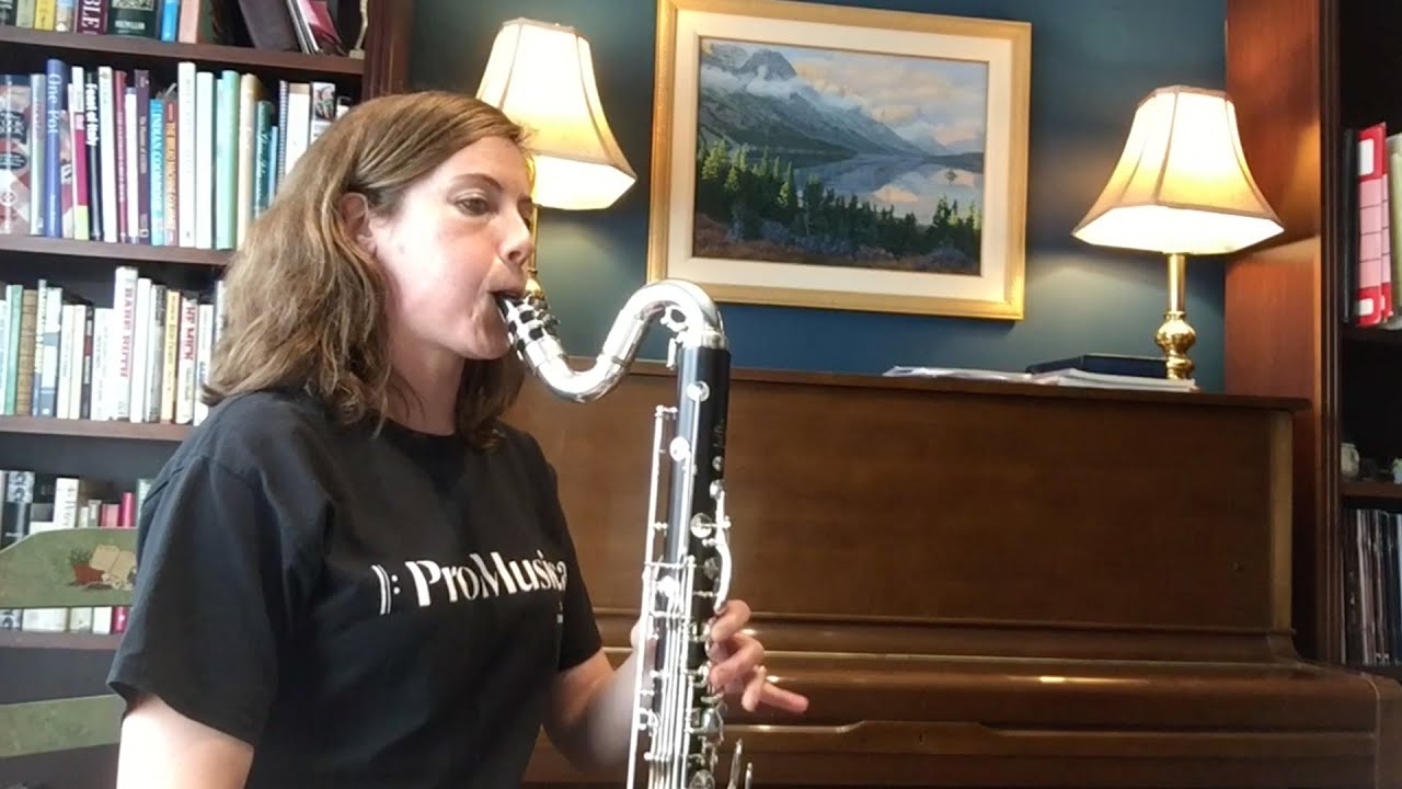 Hello from clarinetist Jenny Magistrelli - YouTube