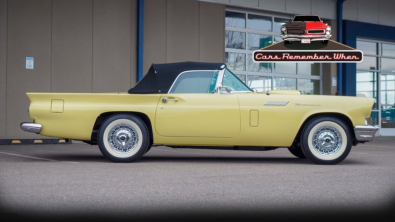 1957 Ford Thunderbird - Inca Gold - 312 Y-Block - Restored FOR SALE ...