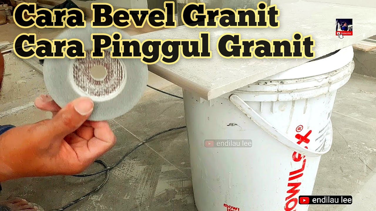 Cara cepat bevel/pinggul Granit | tutorial terbaru - YouTube