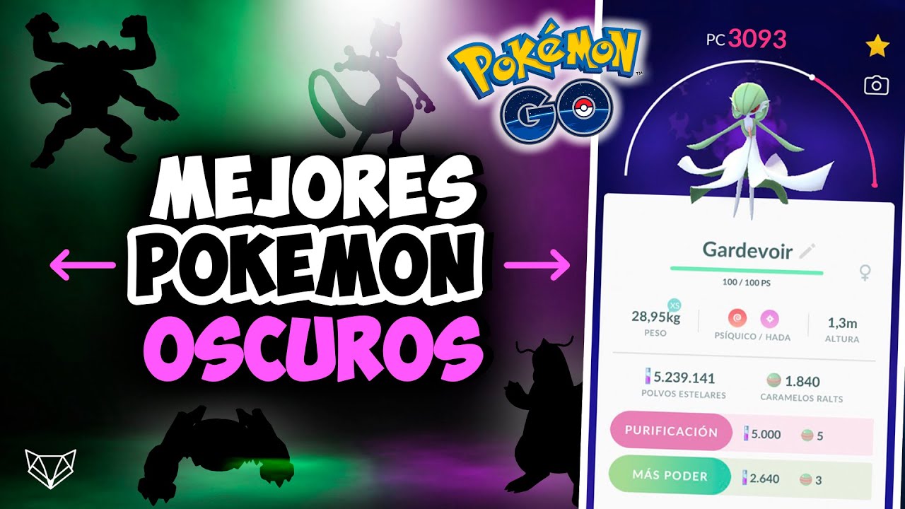 🌑👉 LOS 10 MEJORES POKÉMON OSCUROS PARA SUBIR AL MÁXIMO NIVEL EN POKÉMON ...