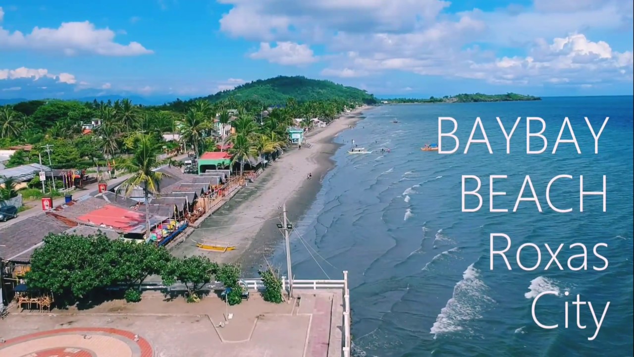 Drone Aerial Shot - Baybay Beach/Flat Rock Resort,Culasi, Roxas City ...