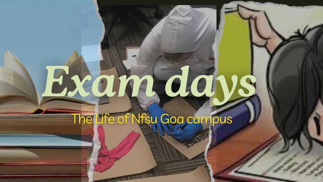 Enjoy exam days in Goa 😁| Nfsu Goa | Meet Patel vlogs 🤩| - YouTube