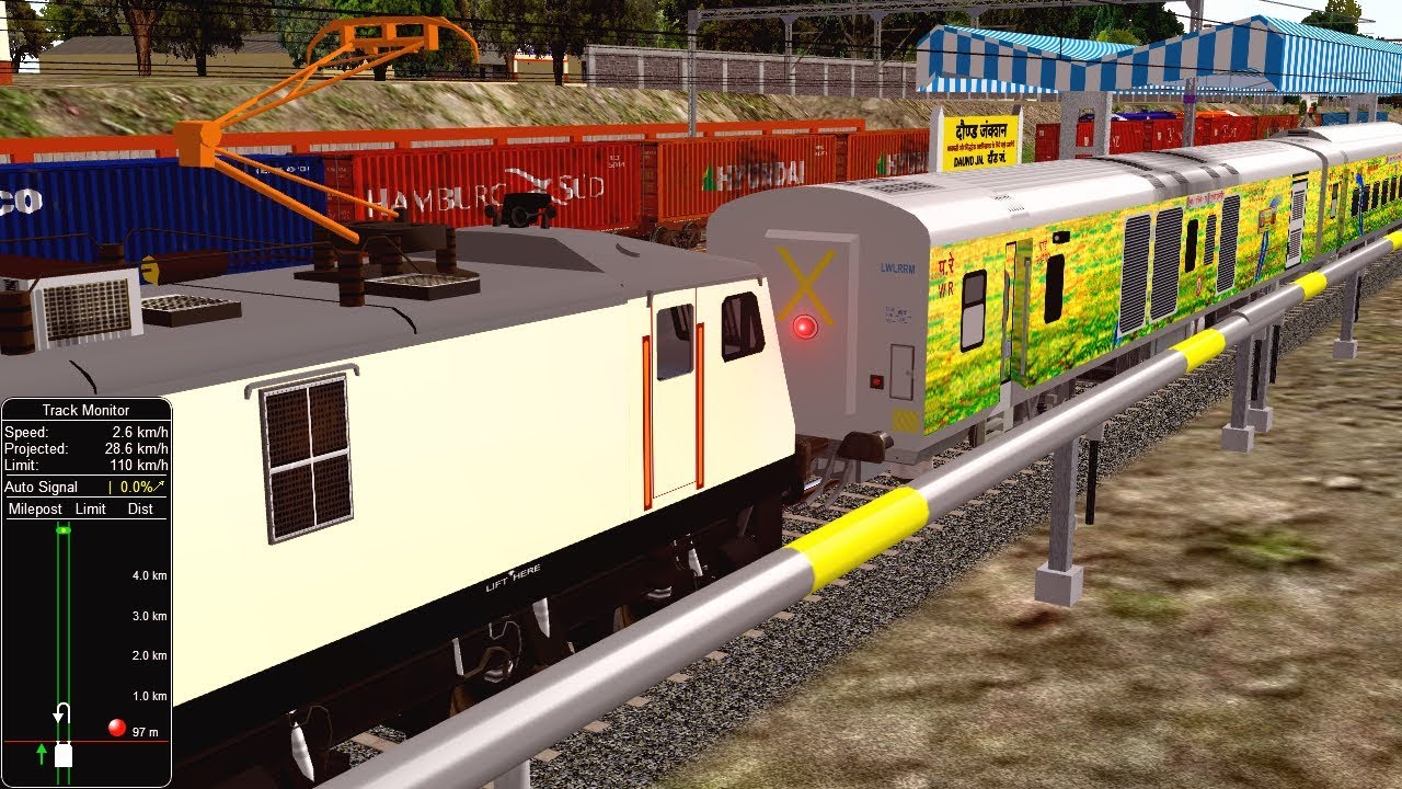 Loco Reversal || 12221/Pune - Howrah AC Duronto Express In Daund ...