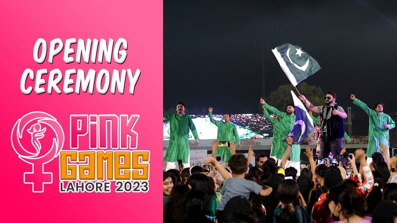 🔴 LIVE | Pink Games 2023 | Opening Ceremony - YouTube