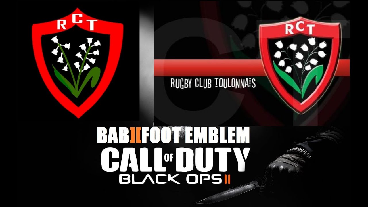 COD Black Ops 2 Emblem Tutorial - R C T (Adrirugby83' s request) - YouTube