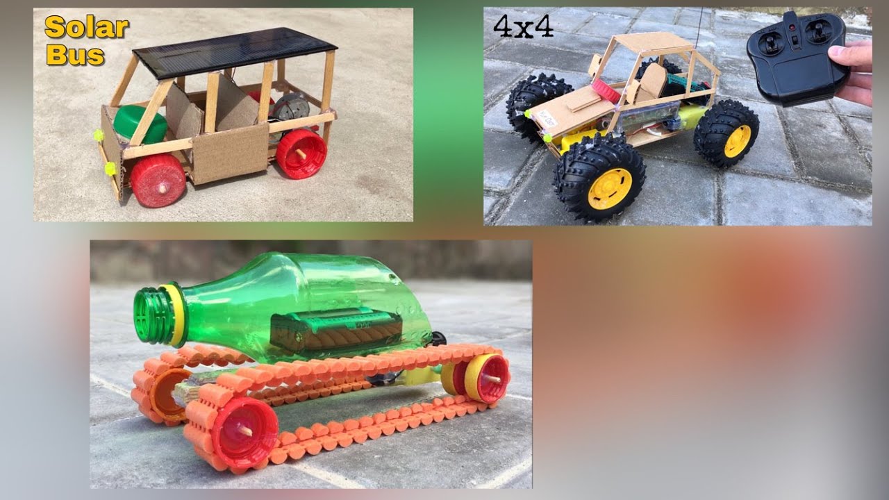 3 INCREDIBLE IDEAS | 3 AMAZING THINGS YOU CAN MAKE AT HOME | DIY RC ...
