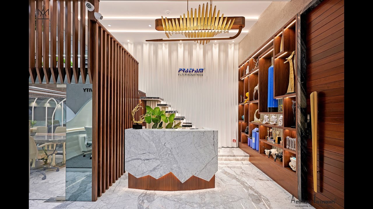 Award winning office Interior design by Ammara interiors. Designed by ...