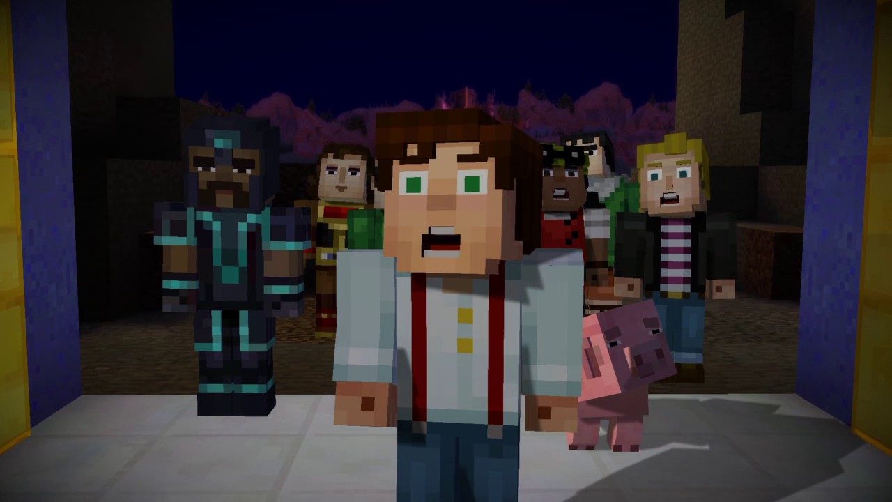 Minecraft Story Mode part 14 - YouTube