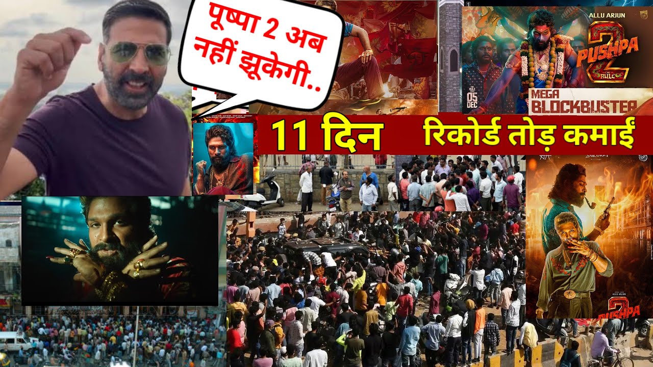 Pushpa 2 Day 11 Collection | Pushpa 2 Box Office World Wide Collection ...