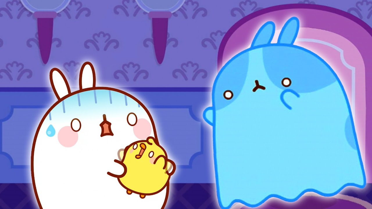Molang y Piu Piu en la Casa Embrujada | Dibujos animados para niños ...