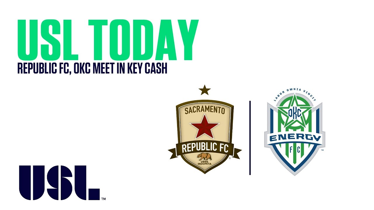 USL Today: Republic FC, OKC Meet In Key Clash - YouTube
