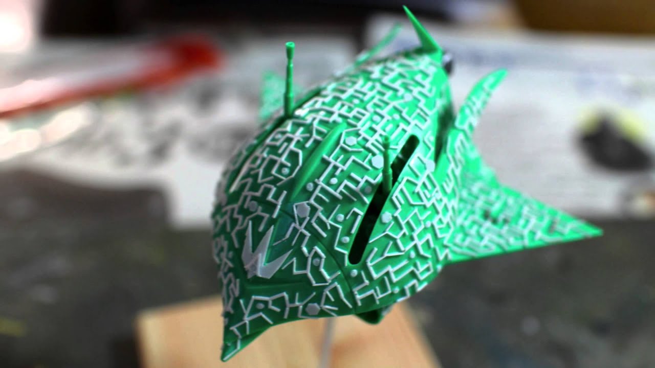 MOBILE ARMOR 'ELMETH' (BANDAI 1/550） - YouTube