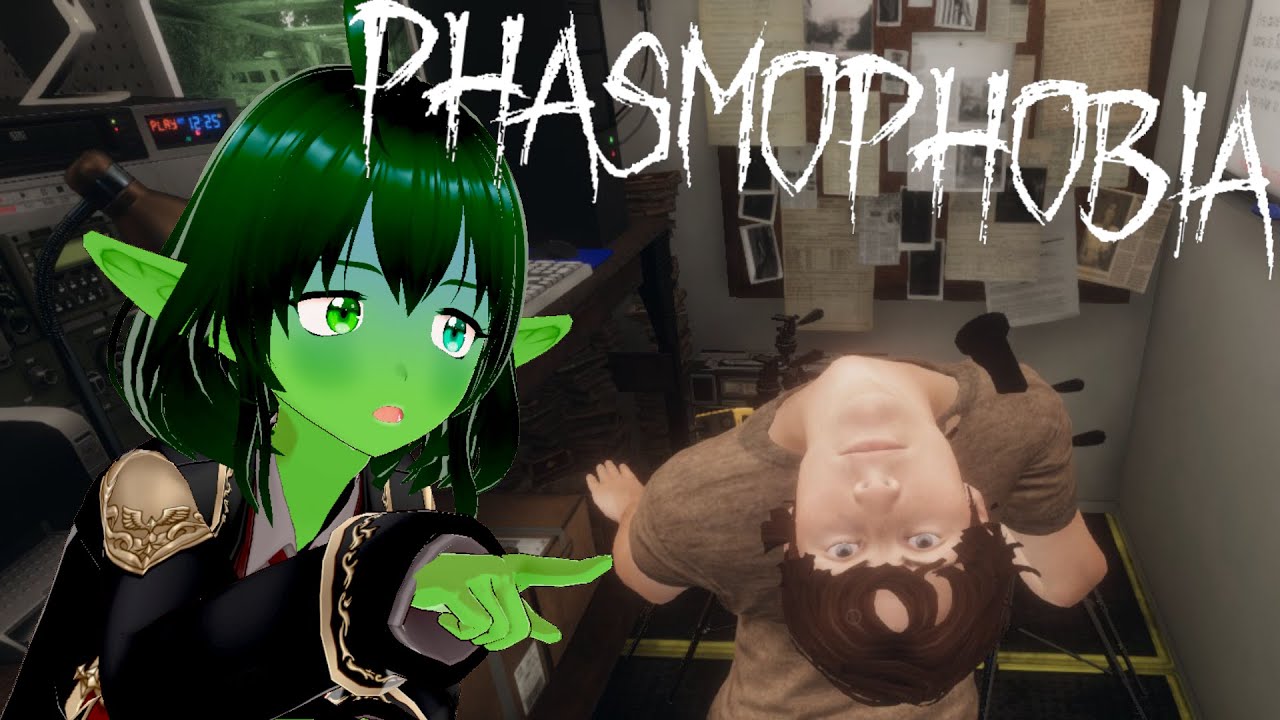 Something Cute, This Way Comes - Phasmophobia with Friends (LIVE) 10 ...
