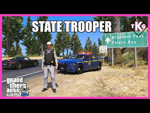GTA 5 NYPD State Trooper Patrol!!!| GTA 5 Lspdfr Mod| EP106 (GTA 5 Mods)