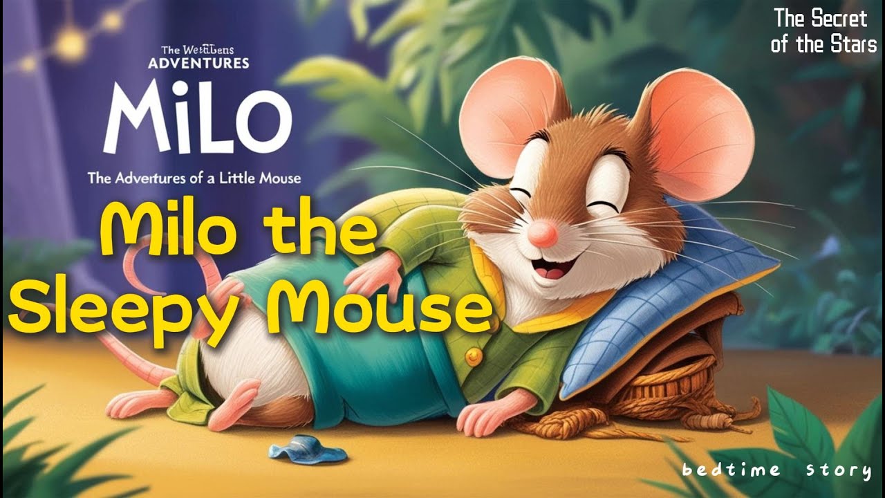 🐭 Milo the Sleepy Mouse 🐭A Calming Bedtime Tale for Children with ...