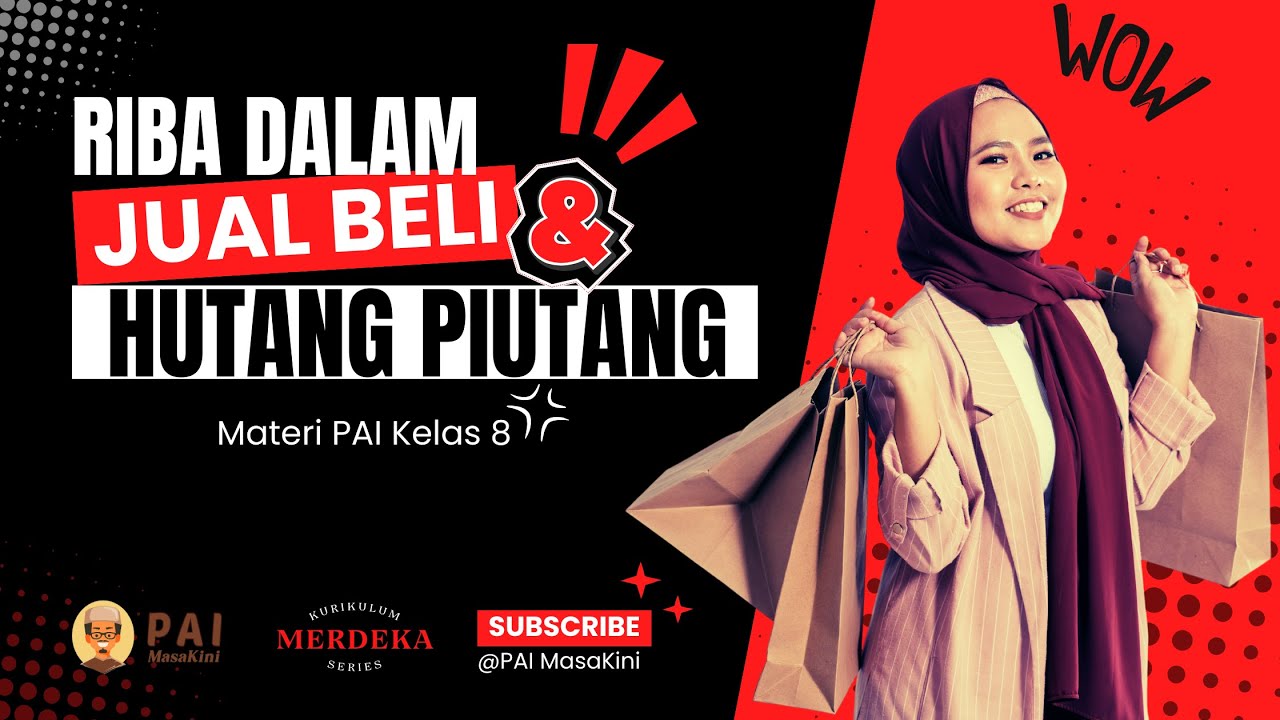 Materi PAI - RIBA DALAM JUAL BELI & HUTANG PIUTANG - YouTube