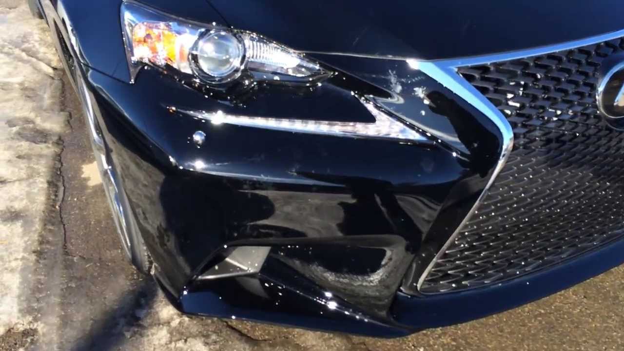 2014 Lexus IS 350 AWD Black on Red - Executive F Sport Package Review ...