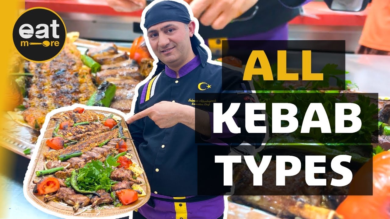 All Types of Kebabs on a Giant Plate | Huge Adana Kebab - YouTube