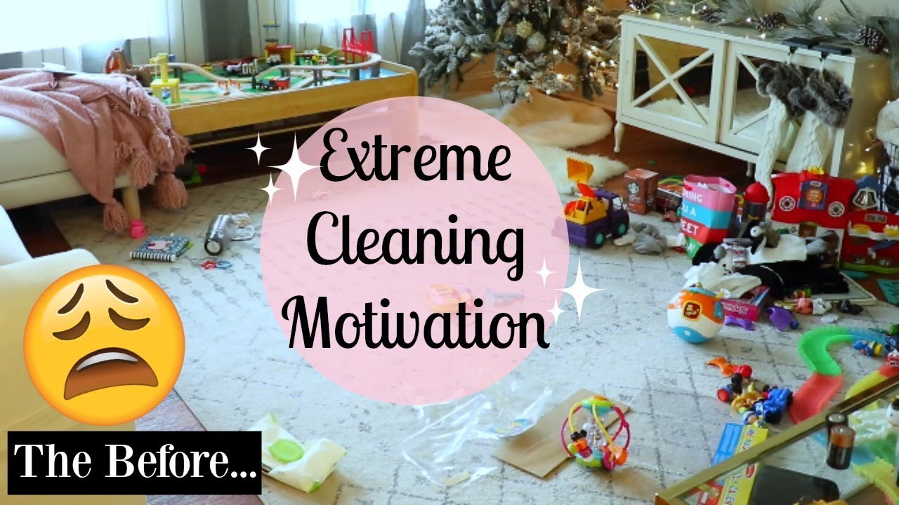 CLEAN WITH ME AFTER CHRISTMAS CLEAN UP | EXTREME CLEANING MOTIVATION ...