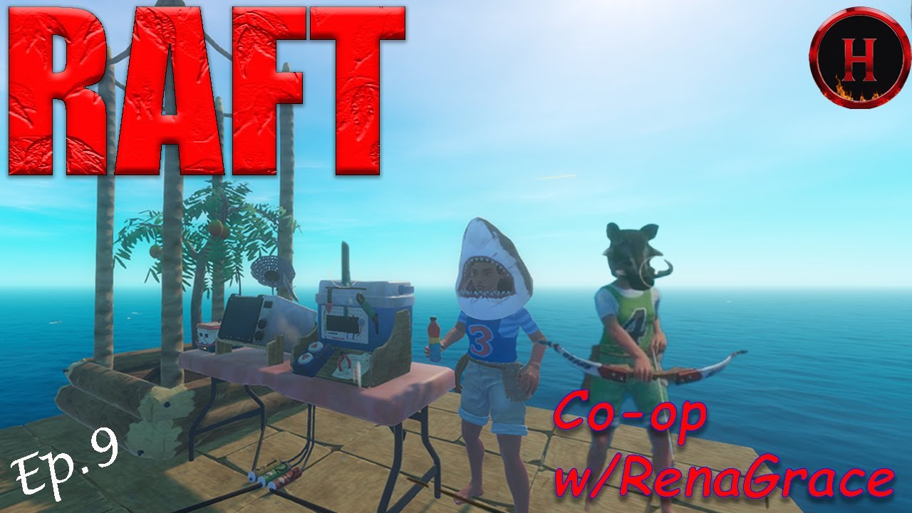 😂 Rena’s Brave… I’m Terrified! Boar Island Disaster! 🐗 | RAFT [S02 Ep9 ...