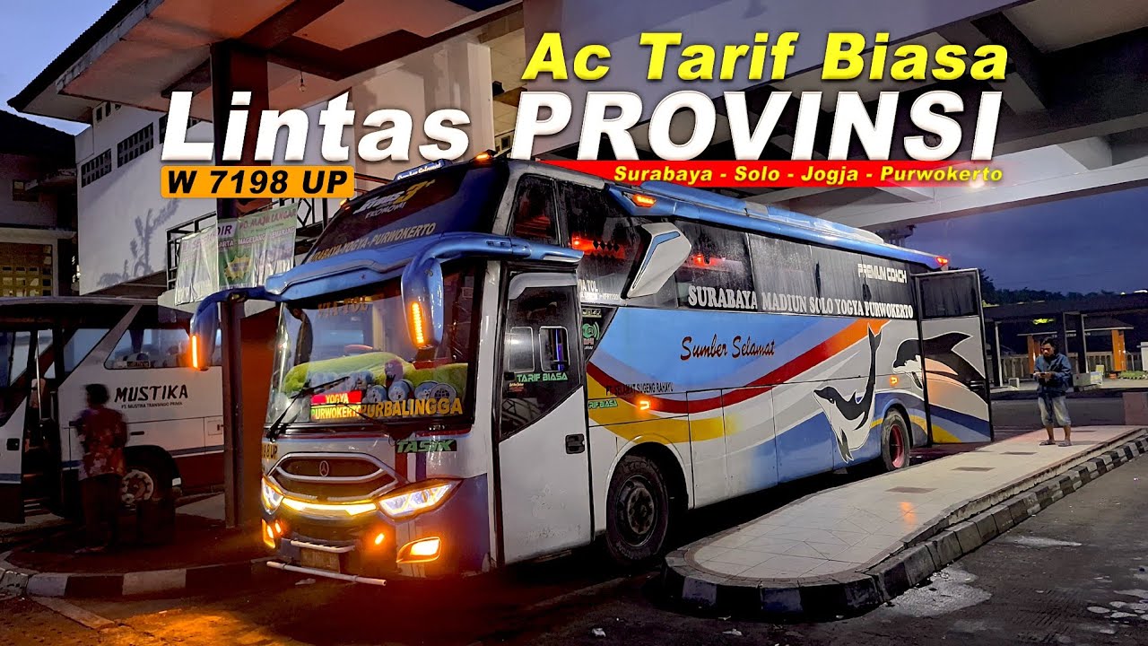 PERTAMA KALI NAIK BUS ATB JATIM Trip Bus Sugeng Rahayu W 7198 UP Team ...