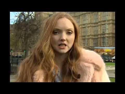 Model Lily Cole launches 'Alphabet of Illiteracy' campaign