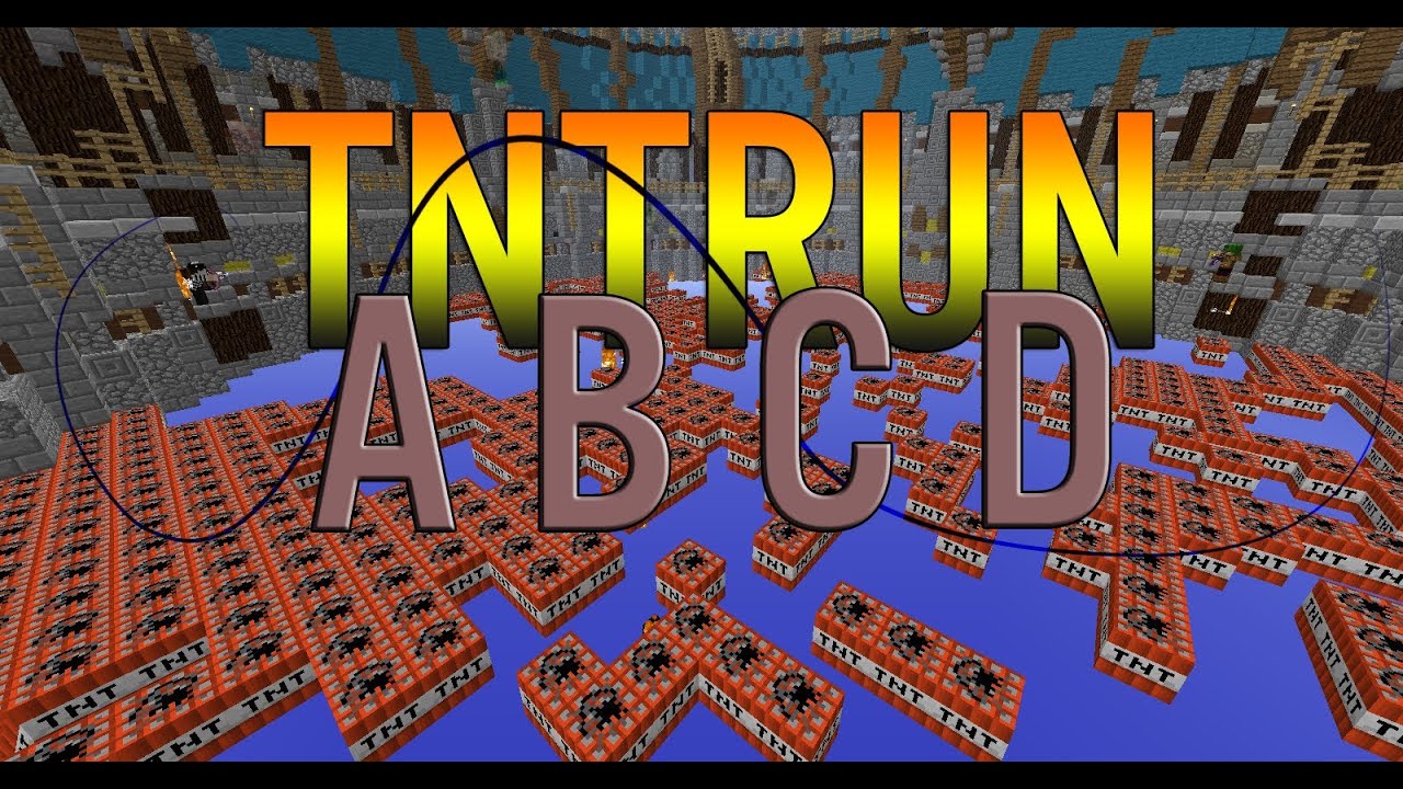 Minecraft - TNTRun - ABCD - YouTube