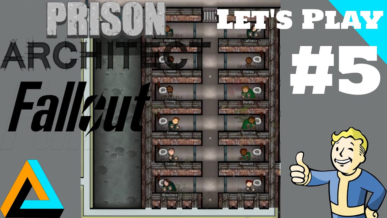 Solitary is Full | Prison Architect Fallout Vault Mod | Episode 5 - YouTube