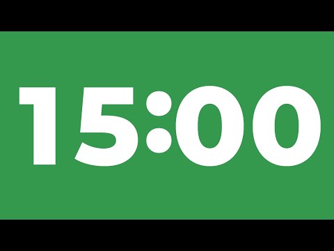 15 Minute Timer With Music | 15 Minute Countdown | 15 Minute Stopwatch ...