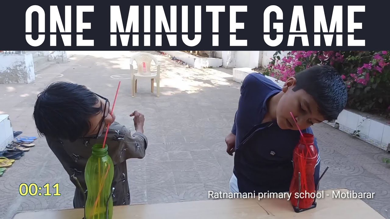 One Minute Games | Outdoor Games for kids and adults | birthday party ...