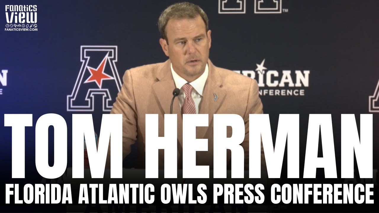 Tom Herman talks Becoming Florida Atlantic Head Coach, Supporting NIL ...
