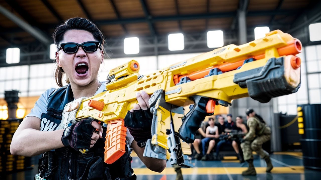 LTT Nerf War : SEAL X Hero's Ultimate Nerf Gun Battle $20 Million ...