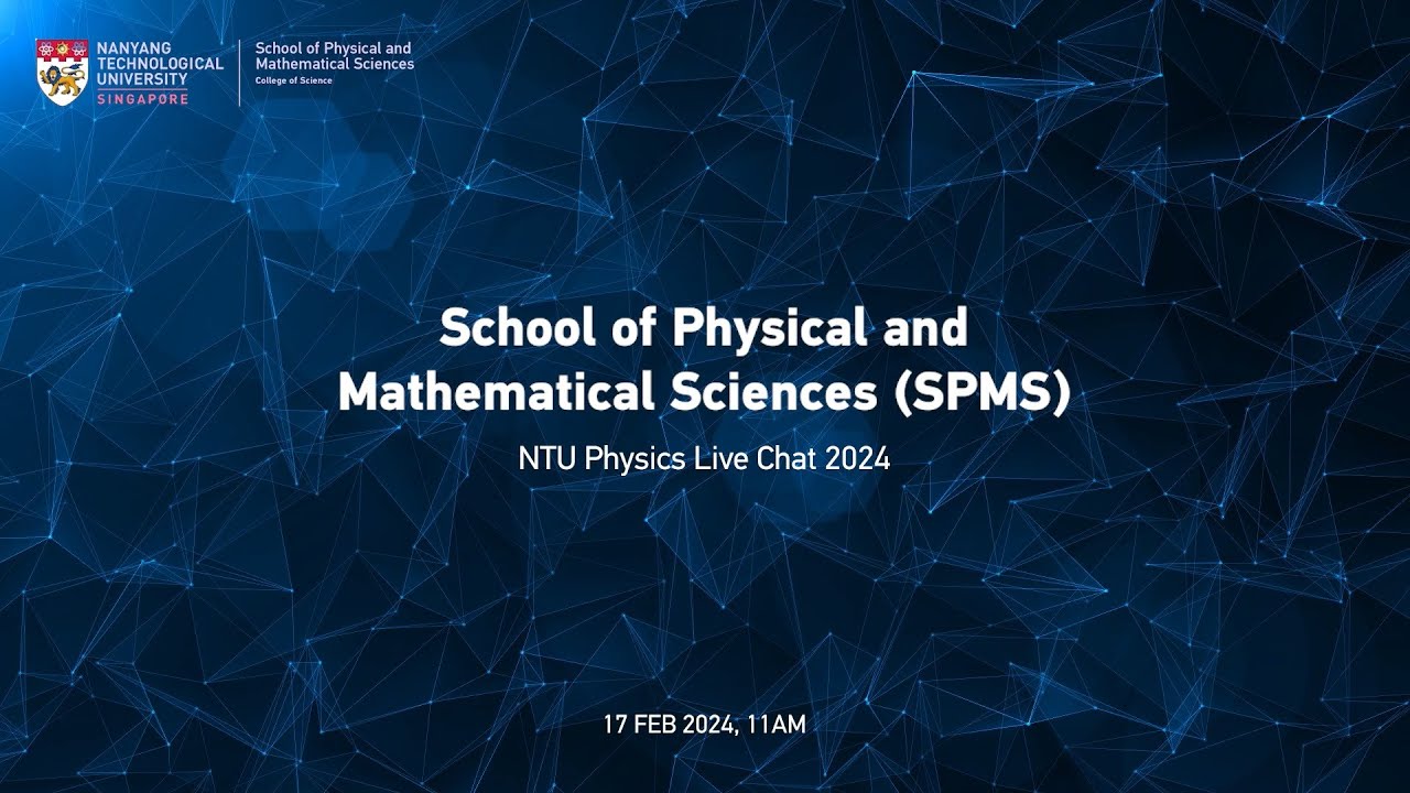 NTU Physics Live Chat 2024 - YouTube