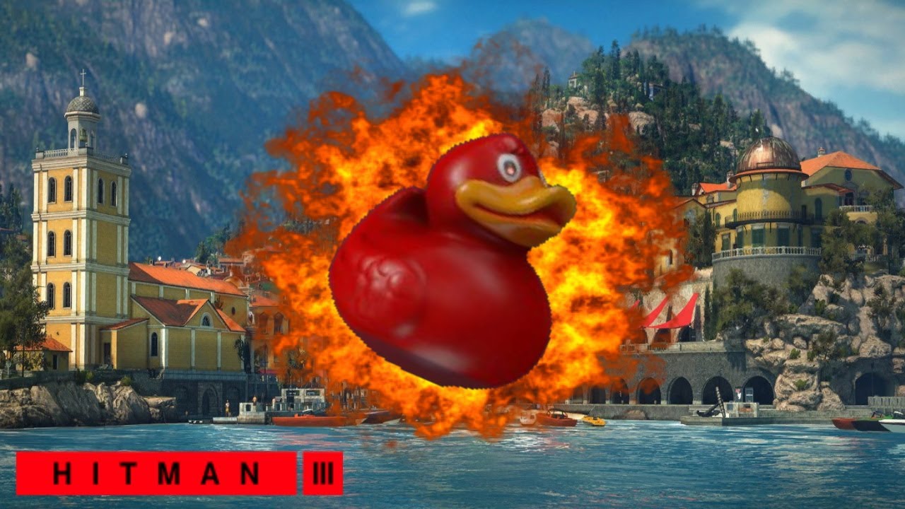 HITMAN 3: Sapienza Using Explosive Rubber Ducks - Silent Assassin ...