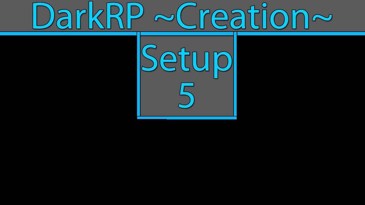 DarkRP Setup 5 - Installing darkrpmodification - YouTube