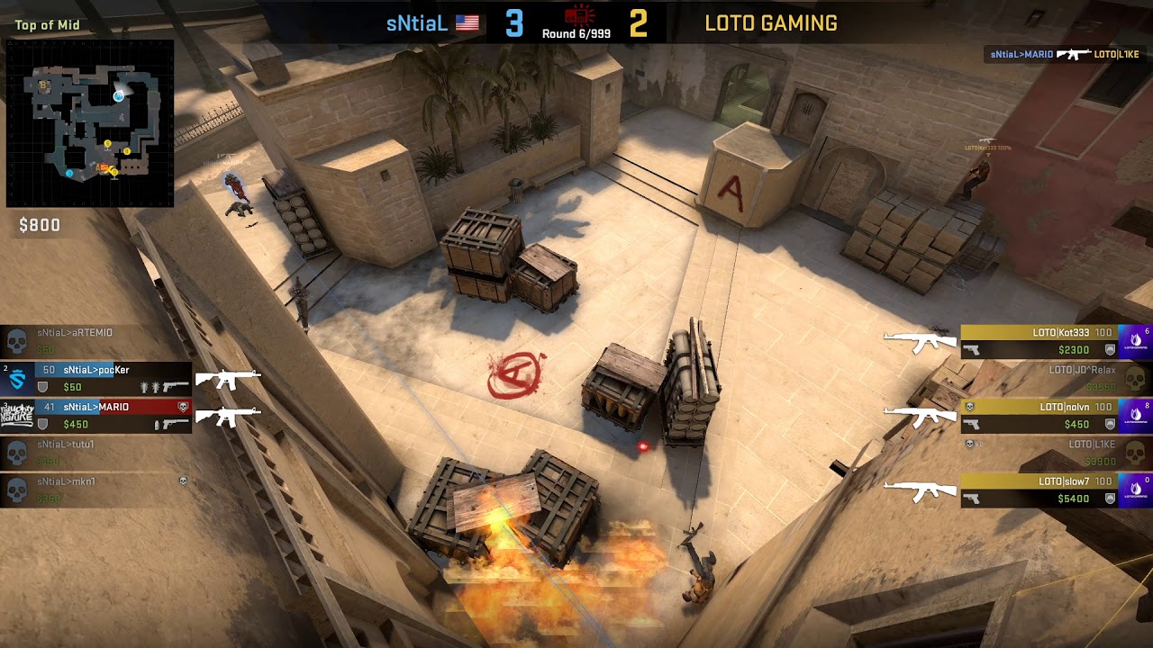 sNtial vs Loto Gaming Map 1 - YouTube