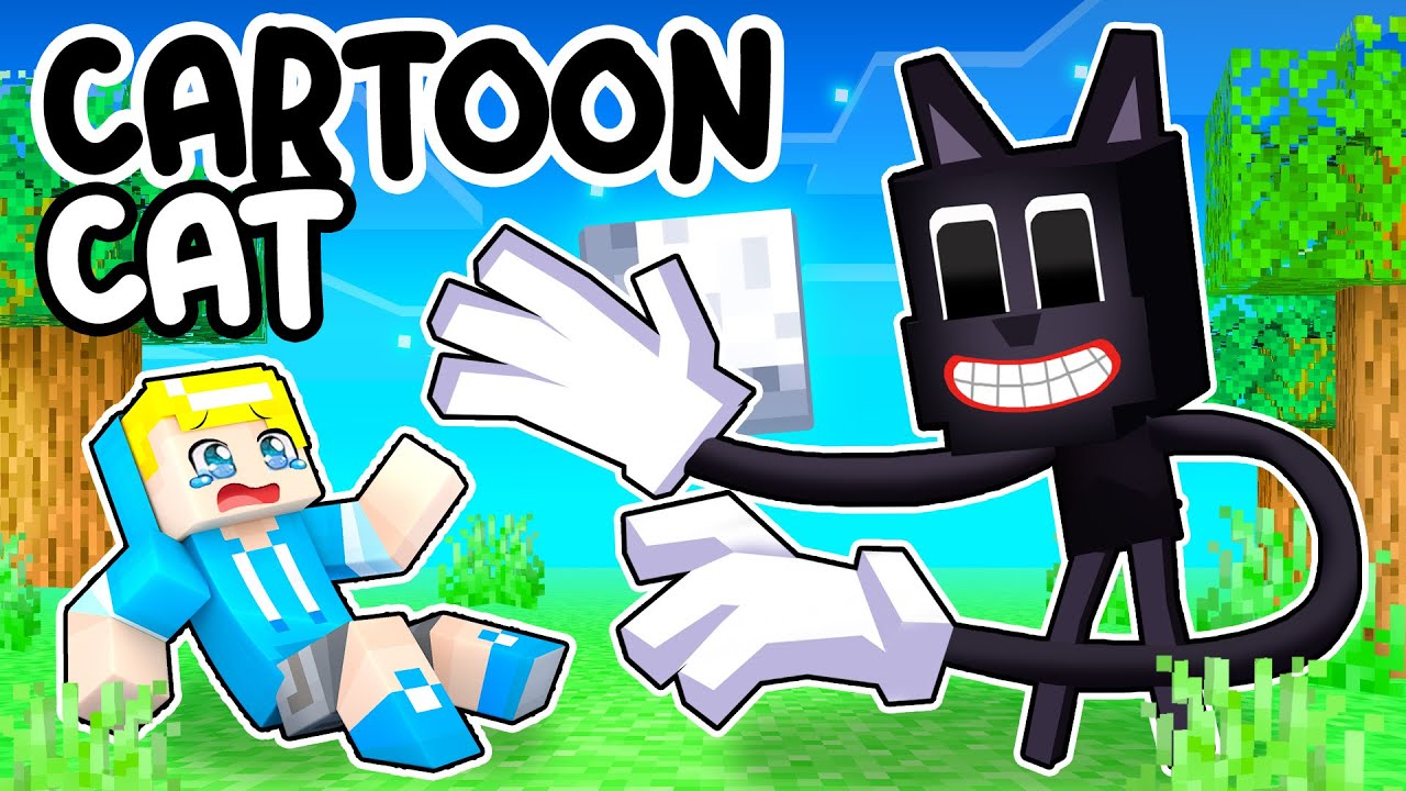 MEZZA NOTTE Con CARTOON CAT Su Minecraft! - YouTube
