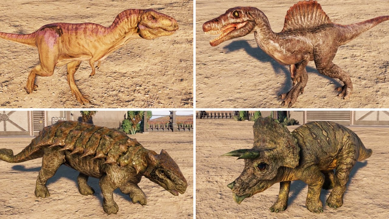 ALL BABY DINOSAURS - Jurassic World Evolution 2 - YouTube