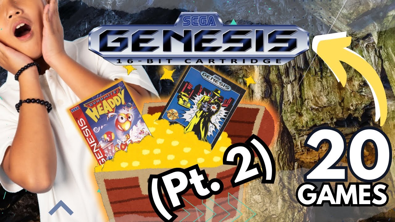 20 Sega 🔵GENESIS 👎🏼 UNDERRATED games (Pt. 2)| 🚮TRASH or 💎HIDDEN GEMS ...