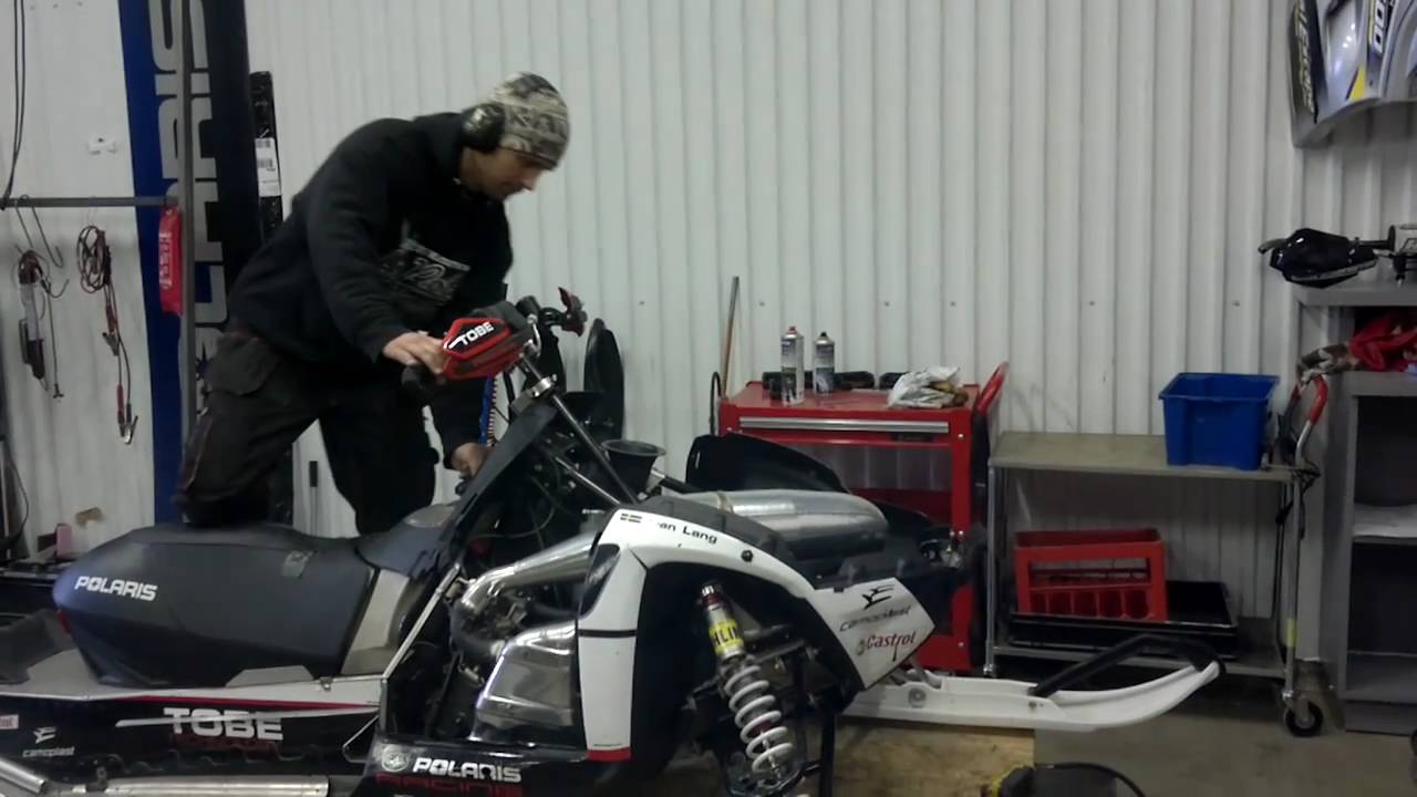 First start up of a IQR 800 - Mountain Speedshop mod ! - YouTube