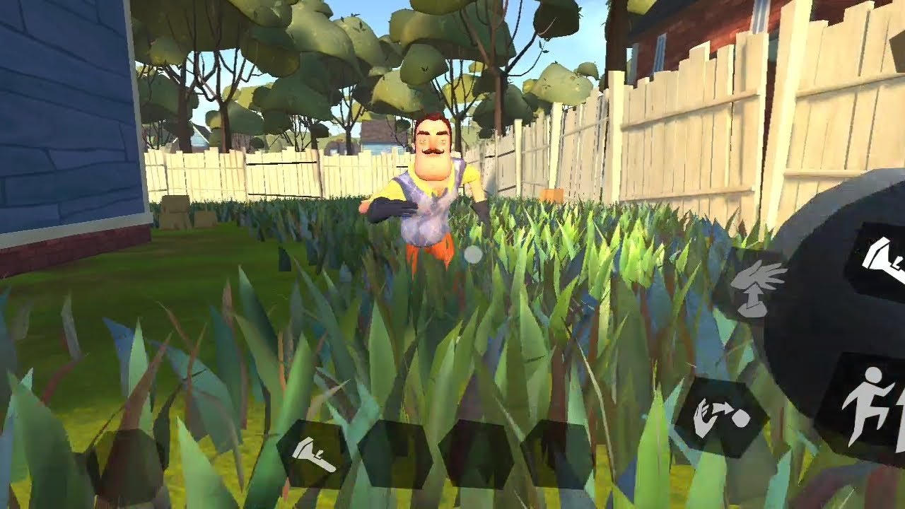Hello neighbor gameplay - YouTube