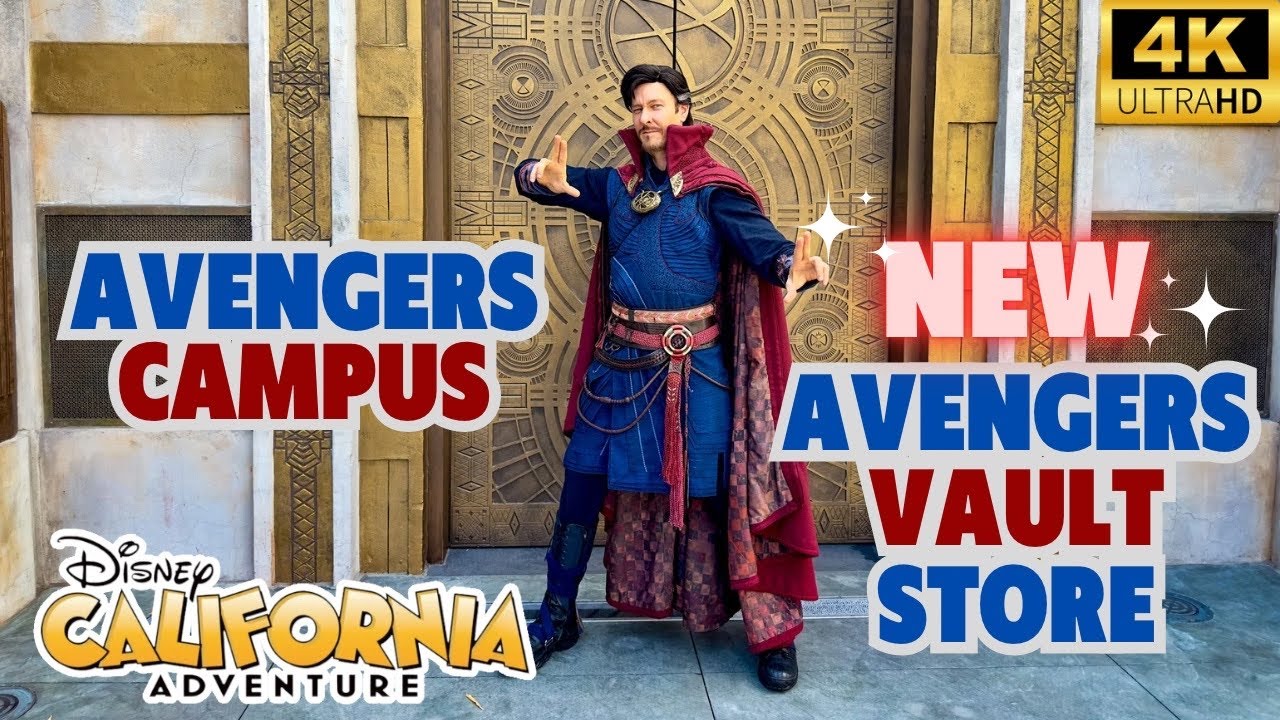 Opening of Avengers Vault in Avengers Campus | Full Tour - YouTube