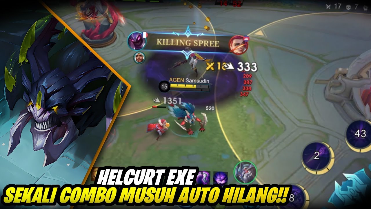 LU BUKAN BALOY!! Tutorial Helcurt Roam!! Helcurt Exe!! Build Helcurt Sekali Combo!! MLBB!! - YouTube