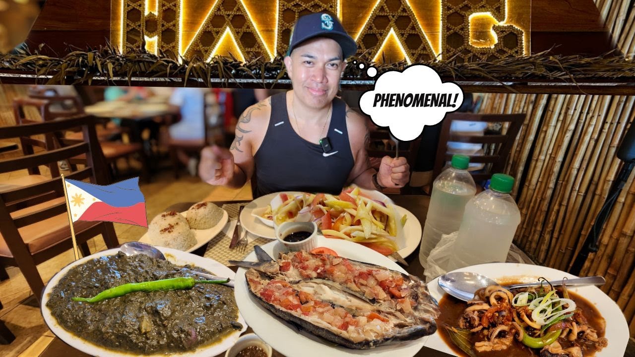 Phenomenal! 🤯 Filipino Cuisine at Hapag Ocean Park Manila 4K 🇵🇭 - YouTube