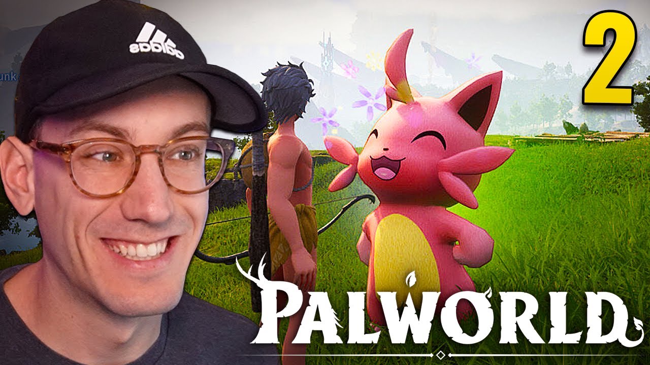 I can put them to WORK?!?! — PALWORLD Episode 2 - YouTube