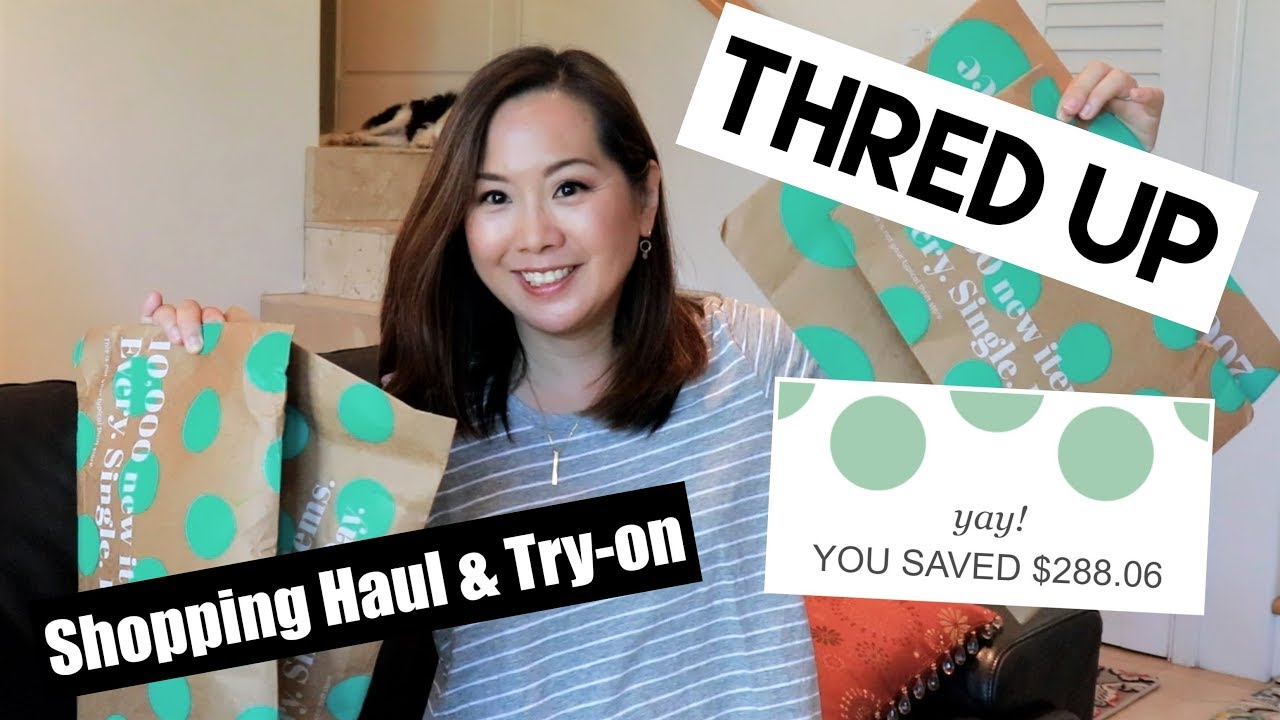 ThredUp Shopping Haul & Try-on | September 2018 - YouTube