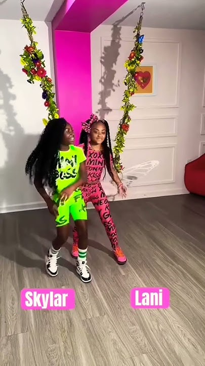 Lani And Skylar Dance Lani Love Is Very Beautiful ️ Youtube