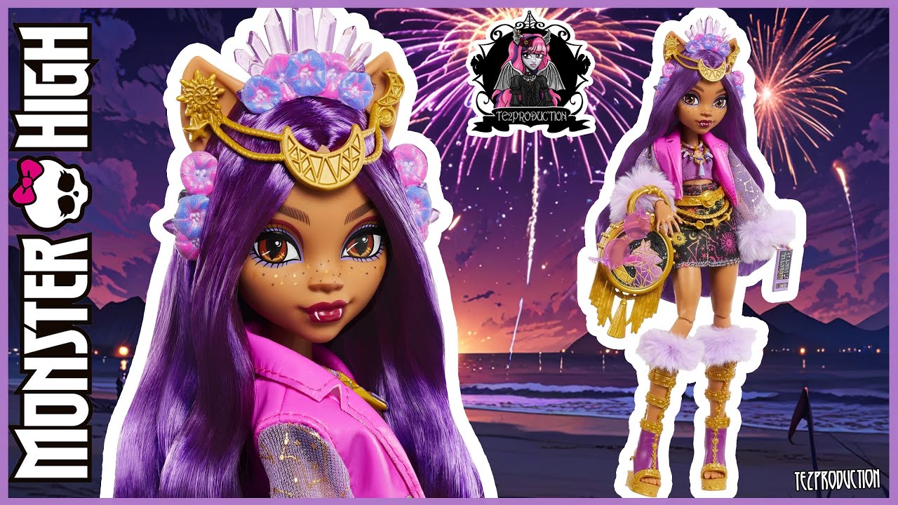 REVIEW MONSTER HIGH G3 MONSTER FEST CLAWDEEN WOLF - YouTube