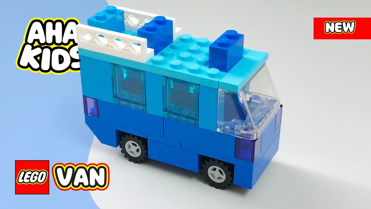 LEGO Van Building Instructions 003 — LEGO Classic Creative DIY - YouTube
