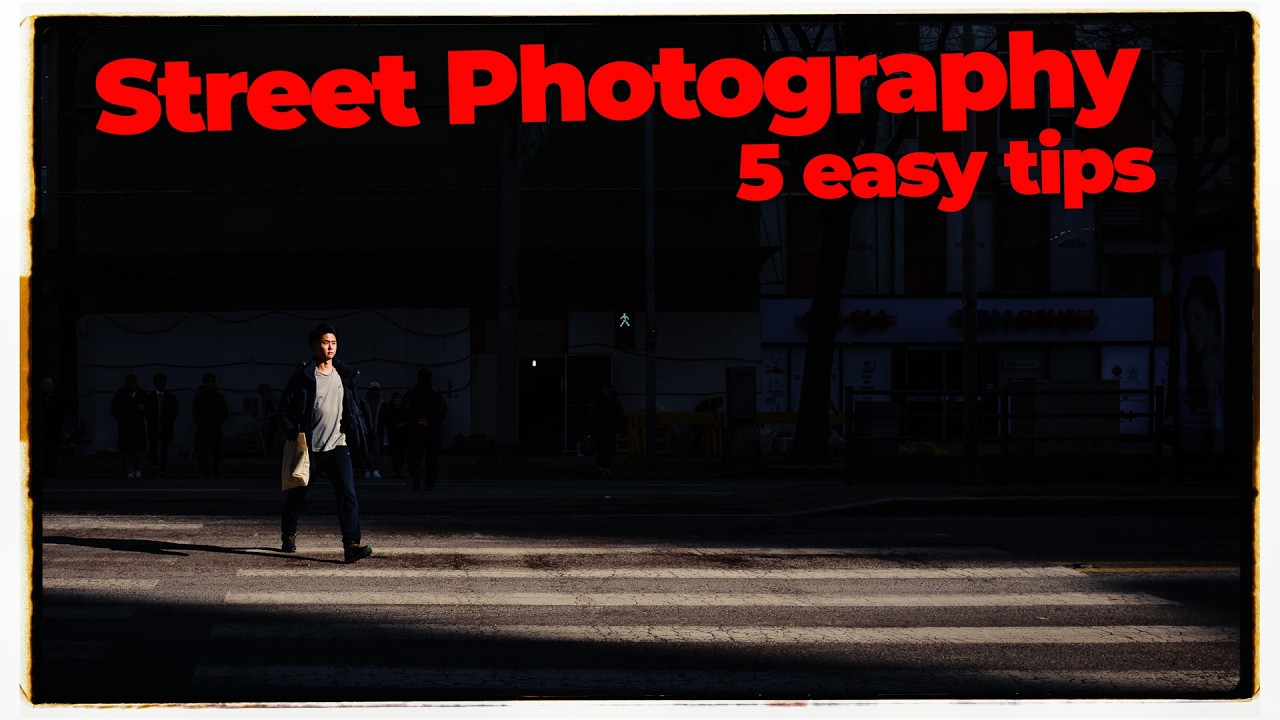 5 easy Tips on How to improve your Street Photography - YouTube
